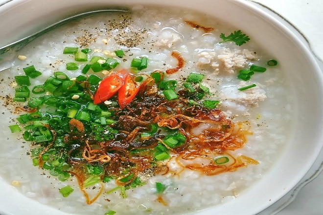3 cách nấu cháo thịt ngon, nhanh chóng, đơn giản, dễ làm nhất